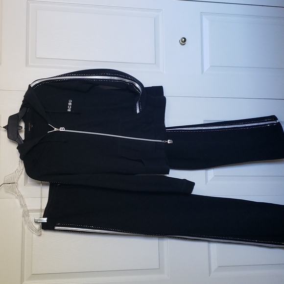 BCBGMaxAzria | Pants & Jumpsuits | Bcbg Maxazria Jogging Suit | Poshmark